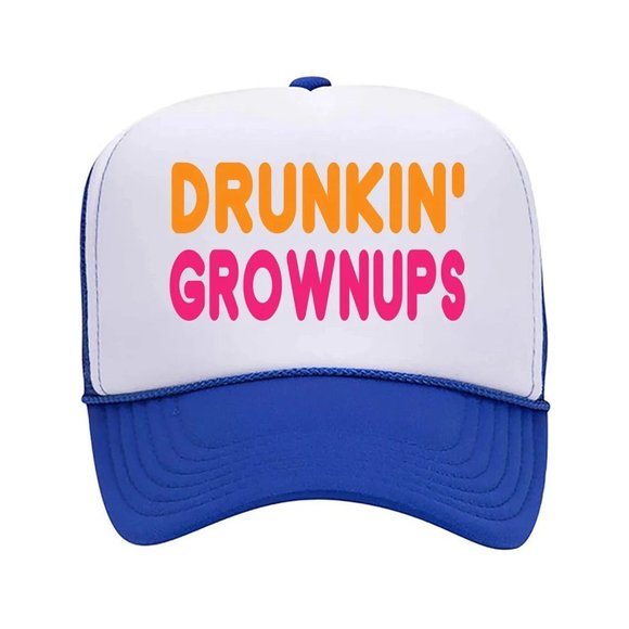 Accessories | Drunkin Grownups Trucker Hat | Poshmark